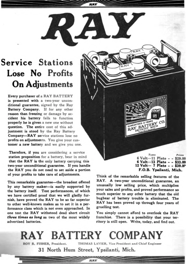 Ray Battery Company | MyCompanies Wiki | Fandom