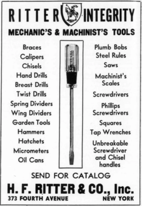 H. F. Ritter & Company | MyCompanies Wiki | Fandom