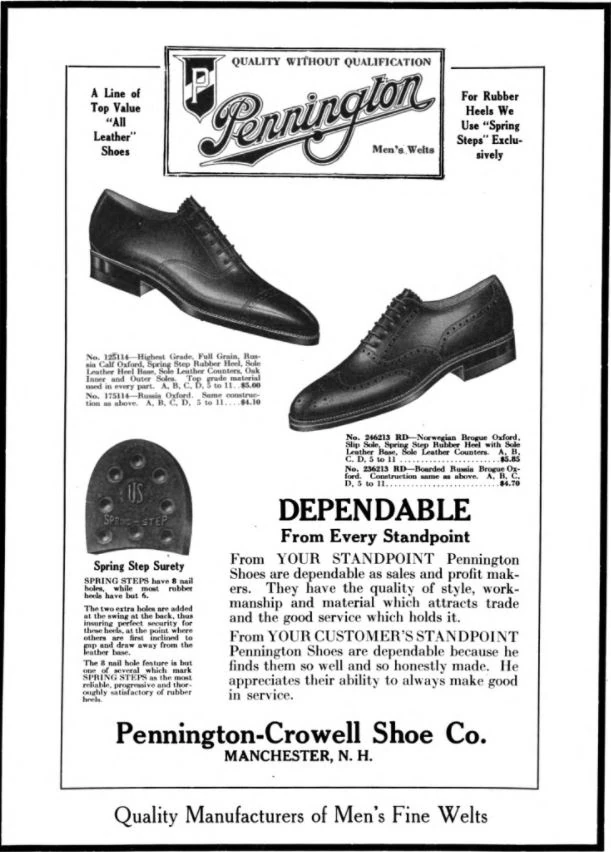 Pennington-Crowell Shoe Company | MyCompanies Wiki | Fandom
