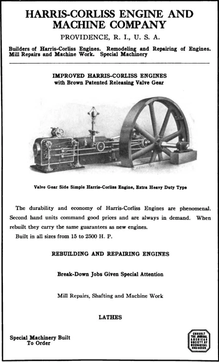 Harris-Corliss Engine & Machine Company | MyCompanies Wiki | Fandom