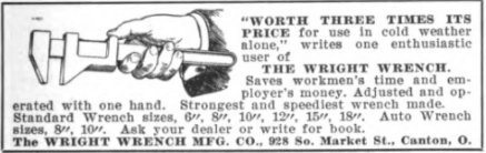 Wright Wrench Manufacturing Company | MyCompanies Wiki | Fandom