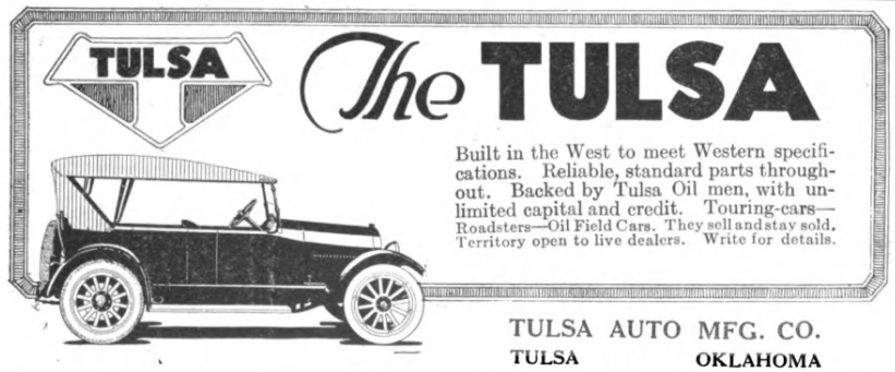 Tulsa Auto Manufacturing Company | MyCompanies Wiki | Fandom