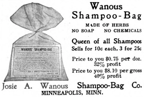 Josie A. Wanous Shampoo-Bag Company | MyCompanies Wiki | Fandom