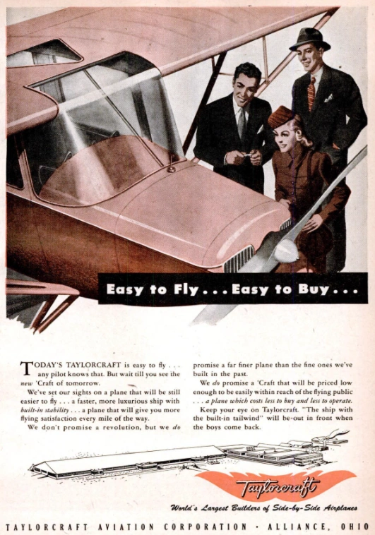 Taylorcraft Aviation Corporation | MyCompanies Wiki | Fandom