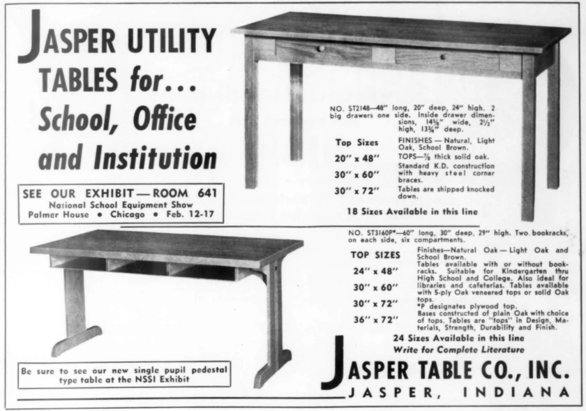 Jasper Table Company | MyCompanies Wiki | Fandom