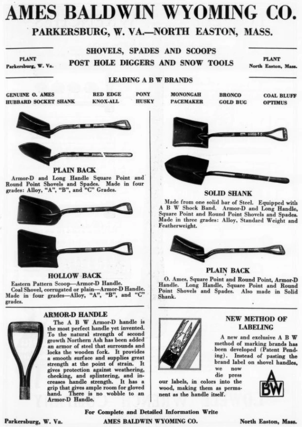 Ames Shovel & Tool Company | MyCompanies Wiki | Fandom