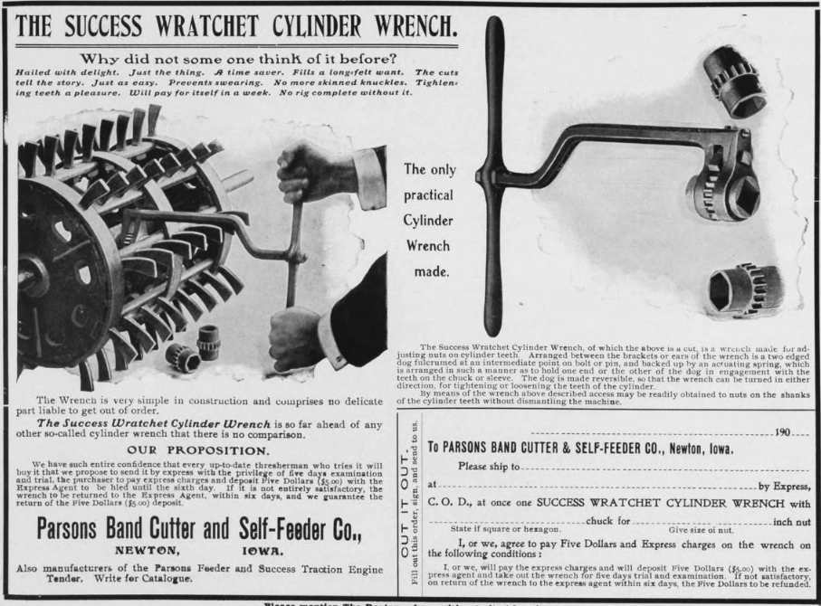Parsons Band Cutter & Self Feeder Company | MyCompanies Wiki | Fandom
