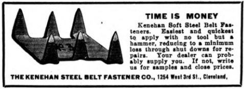 Kenehan Steel Belt Fastener Company | MyCompanies Wiki | Fandom