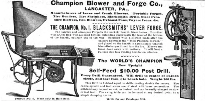 Champion Blower & Forge Company | MyCompanies Wiki | Fandom