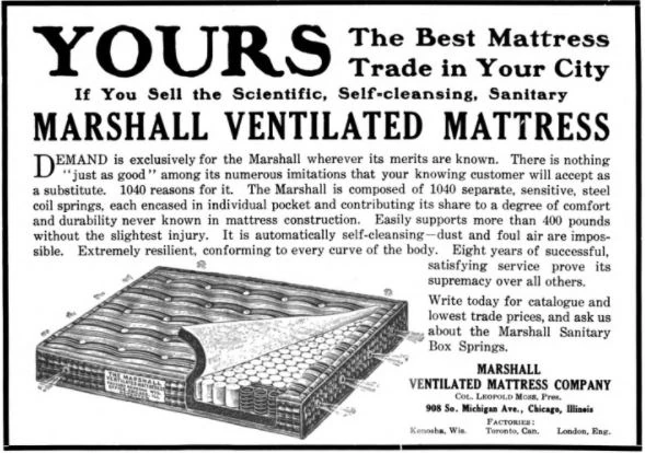 Marshall Ventilated Mattress Company | MyCompanies Wiki | Fandom