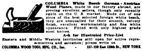 Columbia Wood Tool Manufacturing Company | MyCompanies Wiki | Fandom