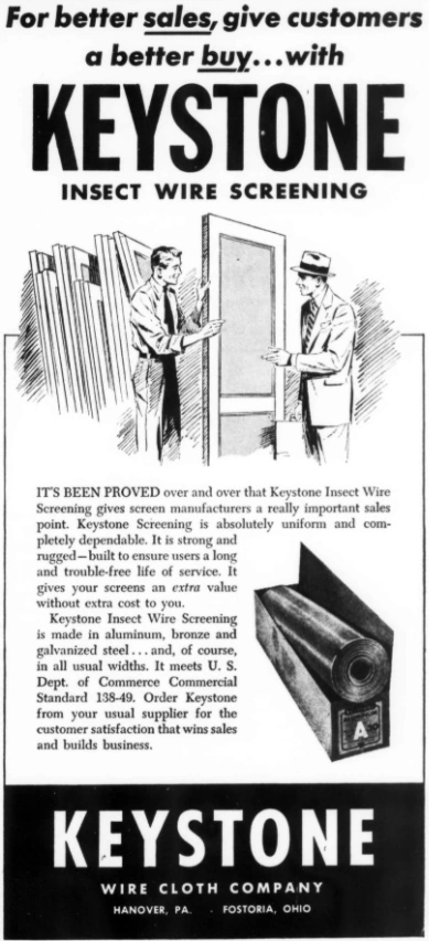 Keystone Wire Cloth Company | MyCompanies Wiki | Fandom
