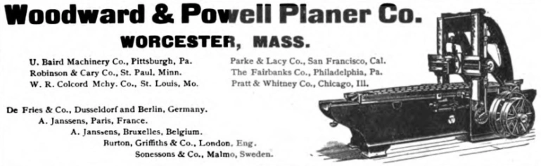 Woodward & Powell Planer Company | MyCompanies Wiki | Fandom