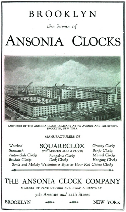 Ansonia Clock Company | MyCompanies Wiki | Fandom