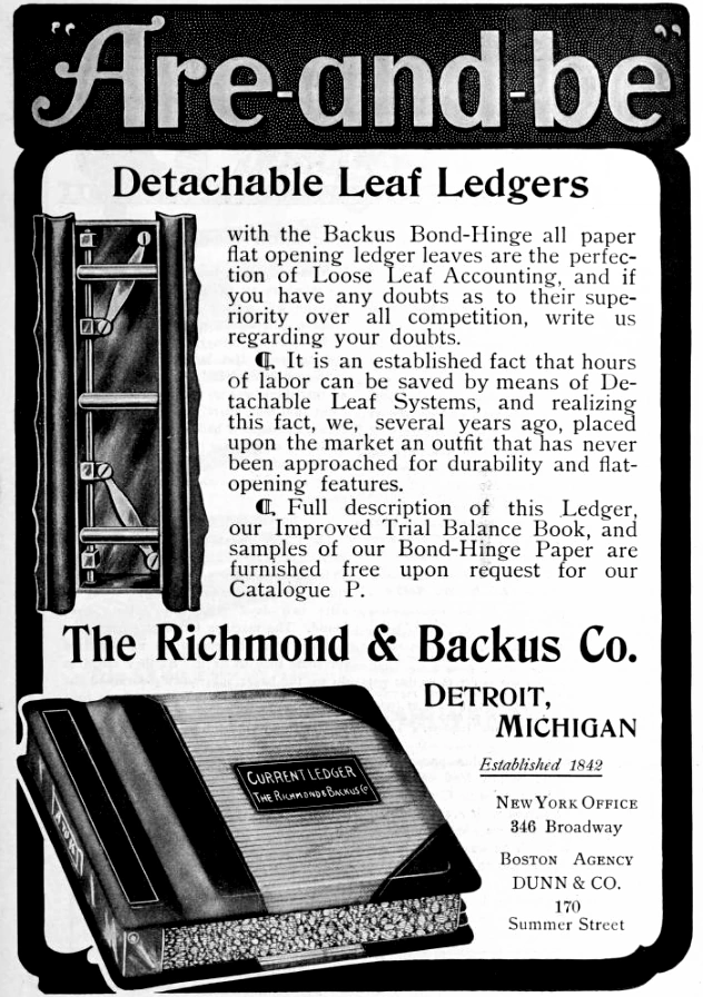 Richmond & Backus Company | MyCompanies Wiki | Fandom