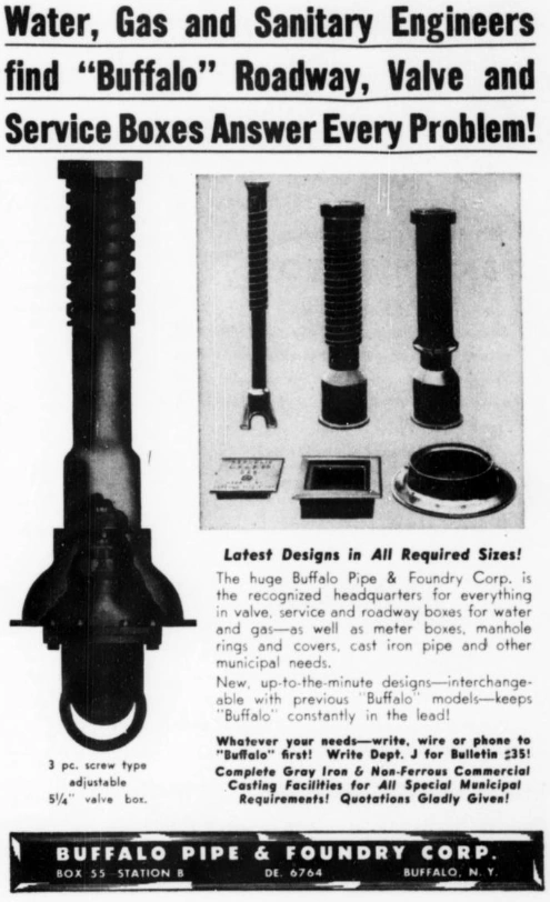 Buffalo Pipe & Foundry Corporation | MyCompanies Wiki | Fandom