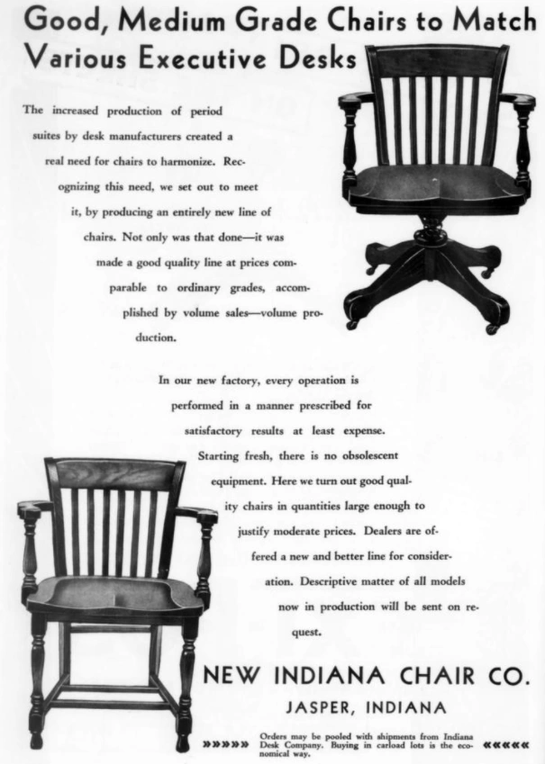 New Indiana Chair Company | MyCompanies Wiki | Fandom