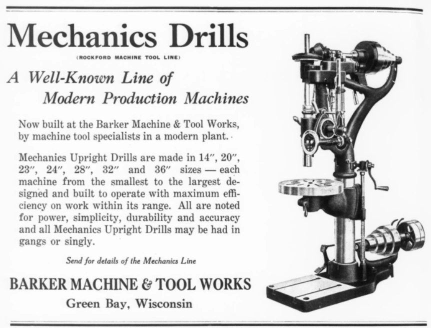 Barker Machine & Tool Works | MyCompanies Wiki | Fandom