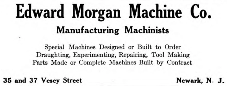Edward Morgan Machine Company | MyCompanies Wiki | Fandom
