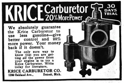 Krice Carburetor Company | MyCompanies Wiki | Fandom