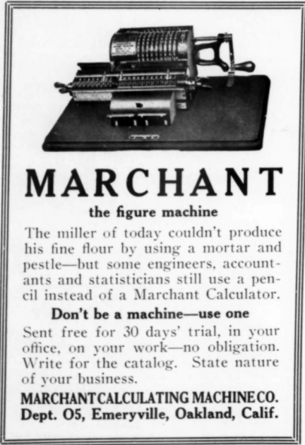Marchant Calculating Machine Company | MyCompanies Wiki | Fandom
