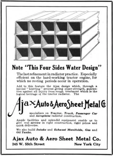 Ajax Auto & Aero Sheet Metal Company | MyCompanies Wiki | Fandom