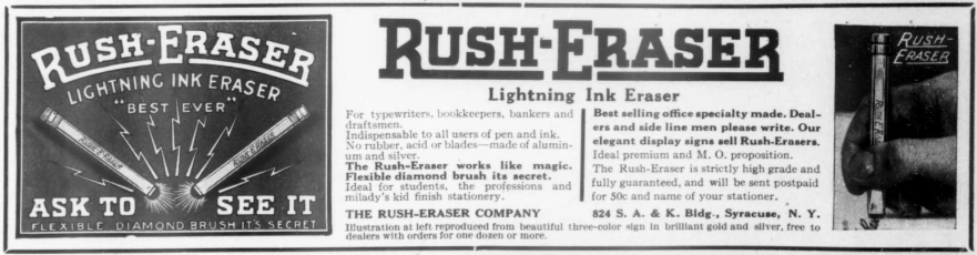 Rush Eraser Company | MyCompanies Wiki | Fandom