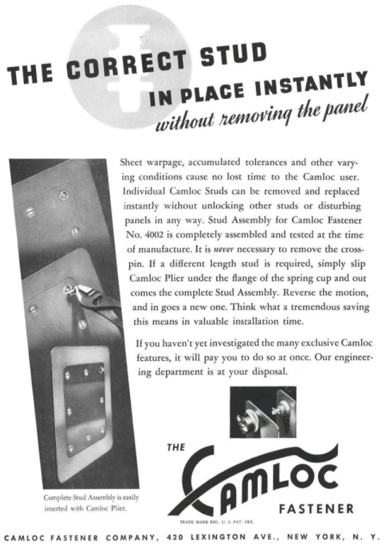 Camloc Fastener Company | MyCompanies Wiki | Fandom
