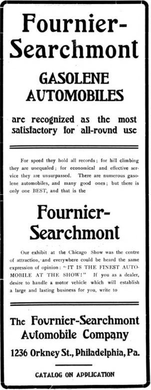Fournier-Searchmont Automobile Company | MyCompanies Wiki | Fandom