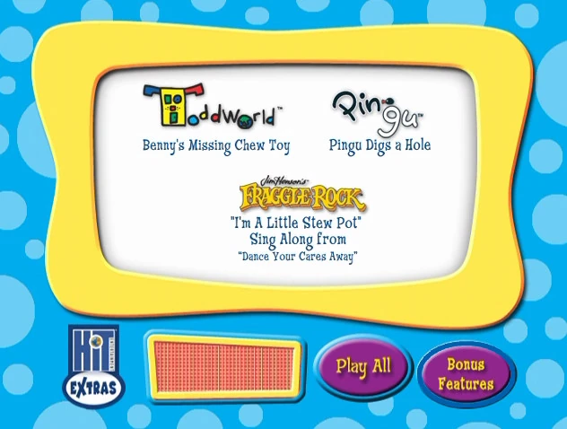 Hit Entertainment Dvd Menu