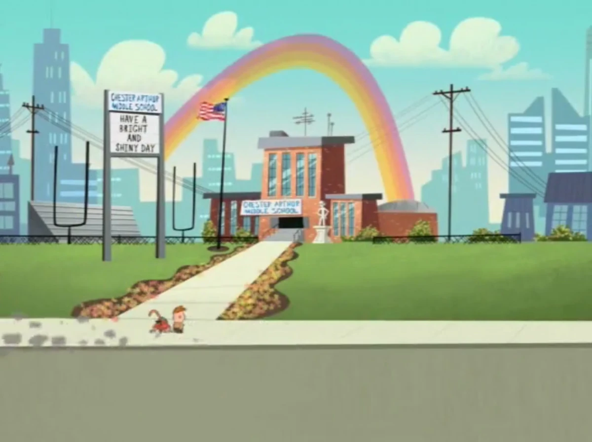 Chester Arthur Middle School | My Gym Partner's a Monkey Wiki | Fandom