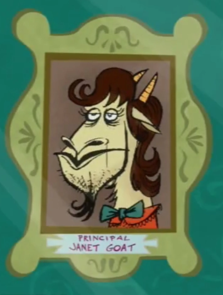Principal Janet Goat | My Gym Partner's a Monkey Wiki | Fandom