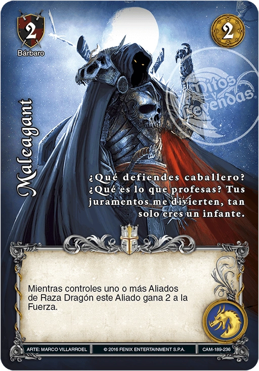 Maleagant | Wiki Mitos y Leyendas | Fandom