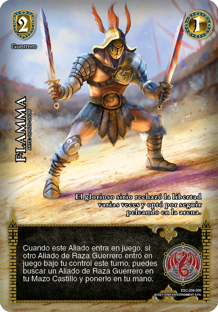 Flamma (ESC) | Wiki Mitos y Leyendas | Fandom