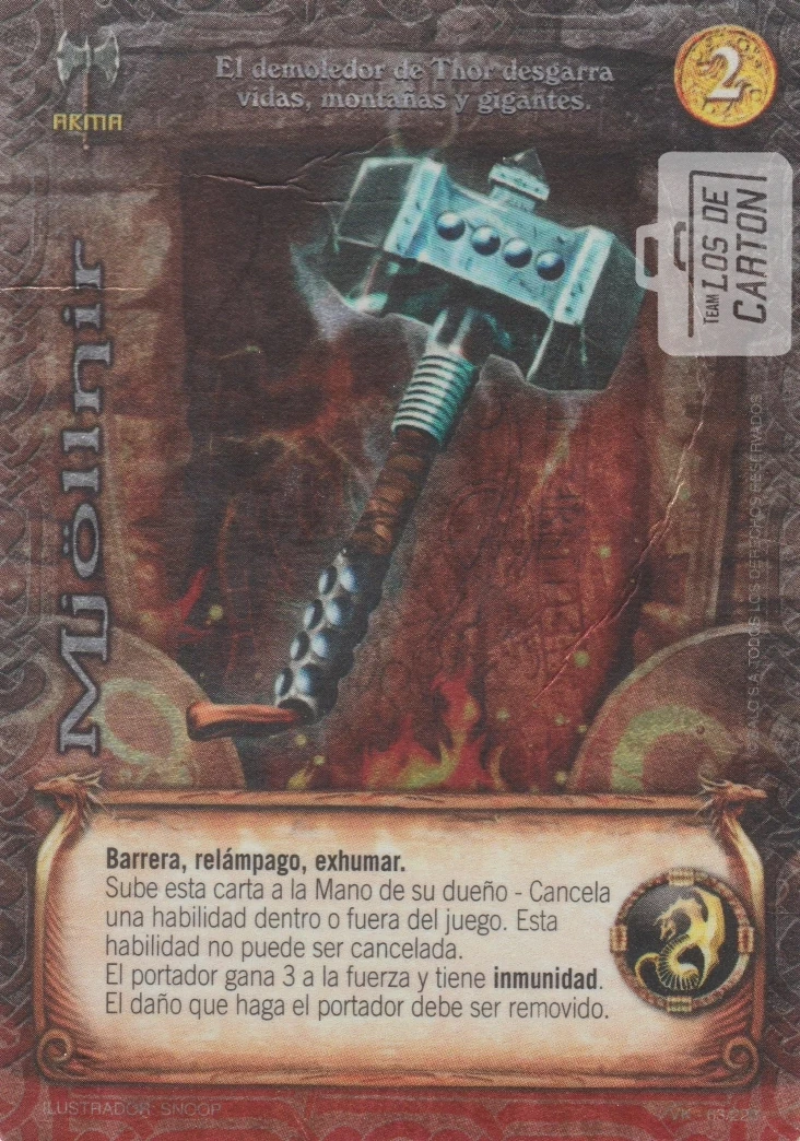 Mjöllnir | Wiki Mitos y Leyendas | Fandom