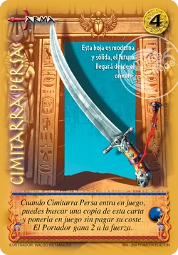 Cimitarra Persa | Wiki Mitos y Leyendas | Fandom