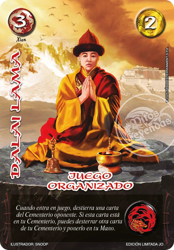 Dalai Lama (J.O.) | Wiki Mitos y Leyendas | Fandom