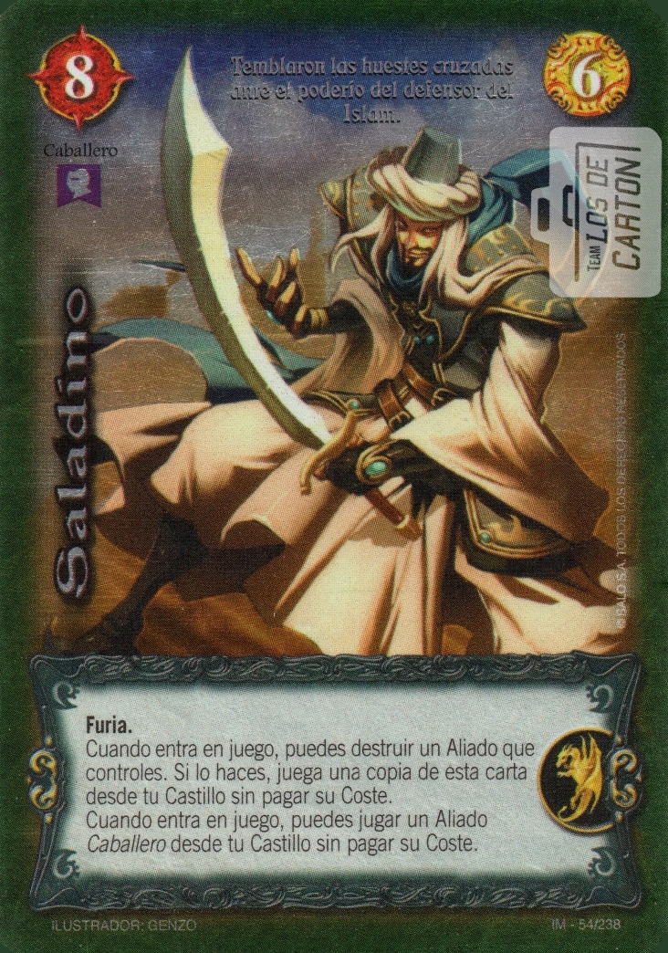 Saladino (IM) | Wiki Mitos y Leyendas | Fandom