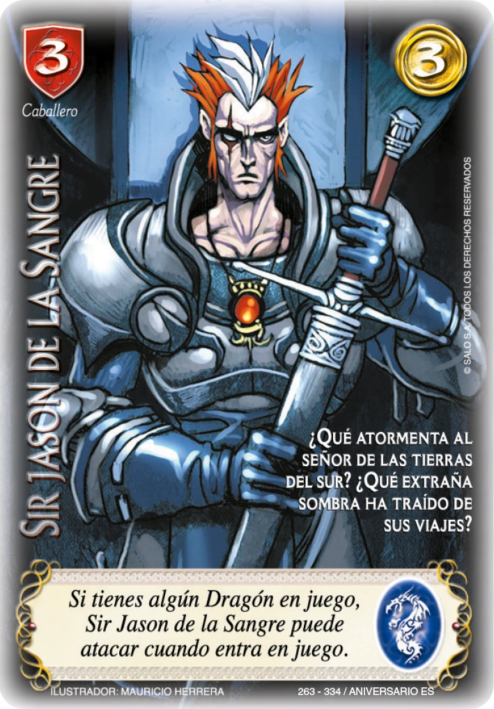 Sir Jason de la Sangre (Aniversario ES) | Wiki Mitos y Leyendas | Fandom
