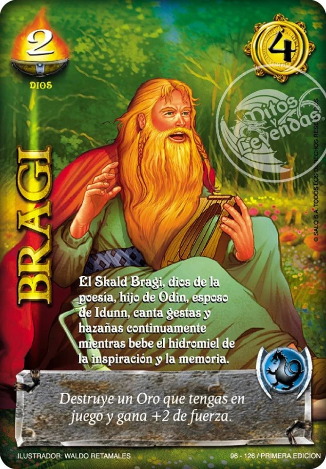 Bragi | Wiki Mitos y Leyendas | Fandom