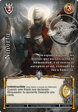 Ninurta (CA) | Wiki Mitos y Leyendas | Fandom
