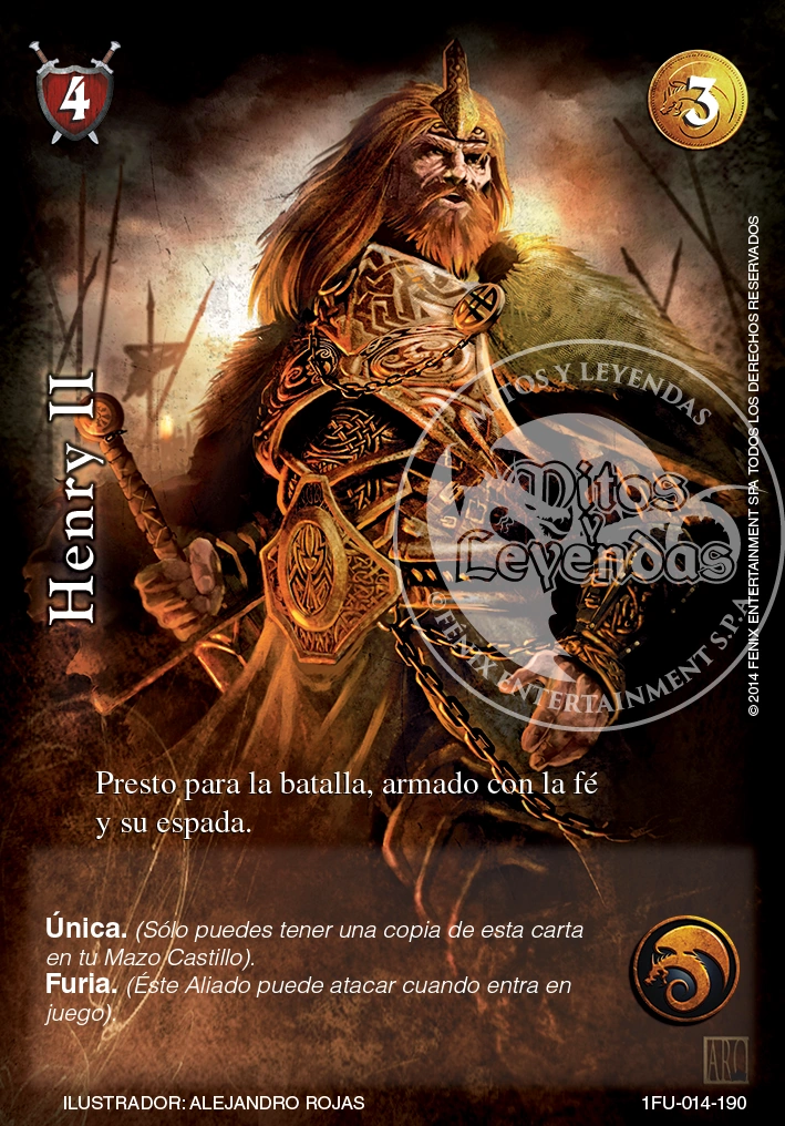 Henry II (Furia) | Wiki Mitos y Leyendas | Fandom