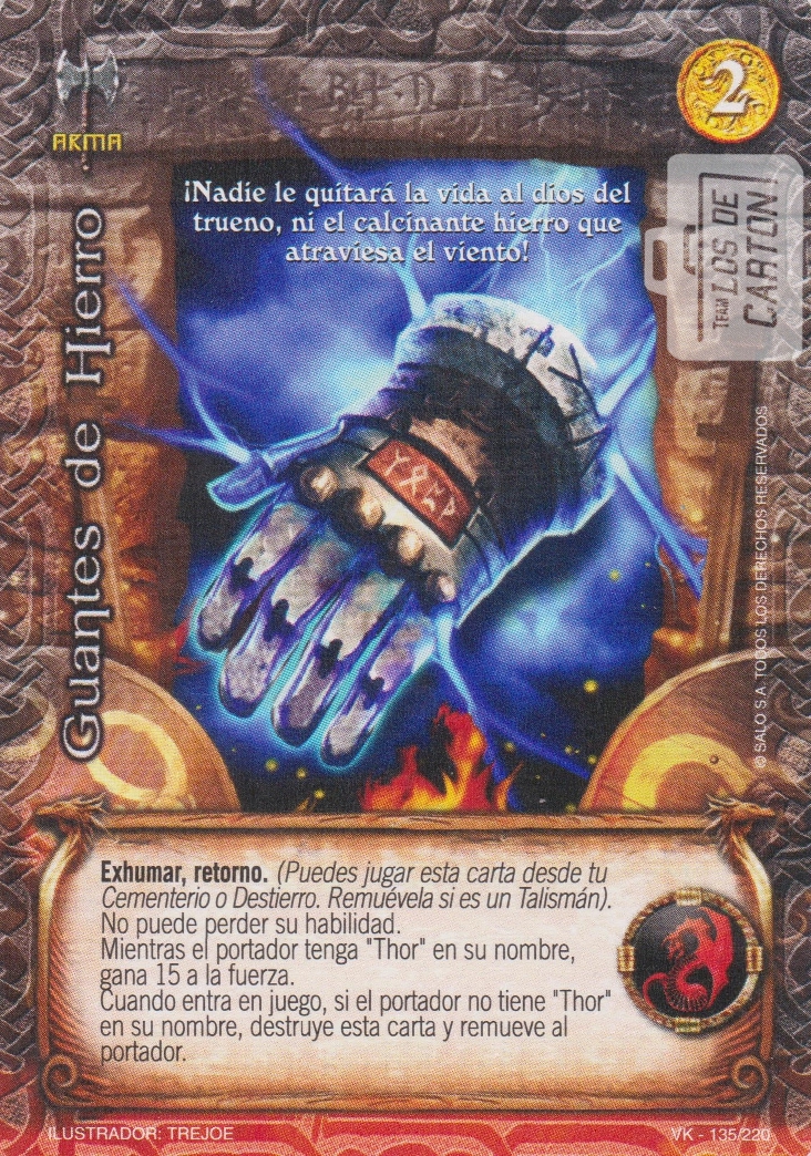 Guantes De Hierro Vk Wiki Mitos Y Leyendas Fandom