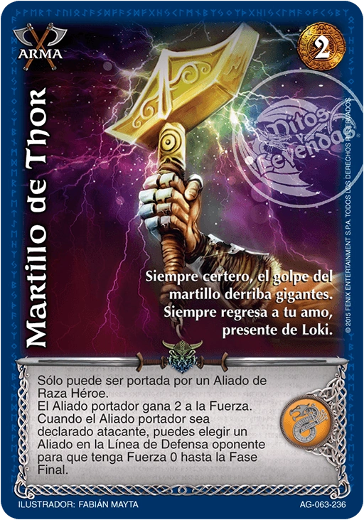 Martillo de Thor (AG) | Wiki Mitos y Leyendas | Fandom