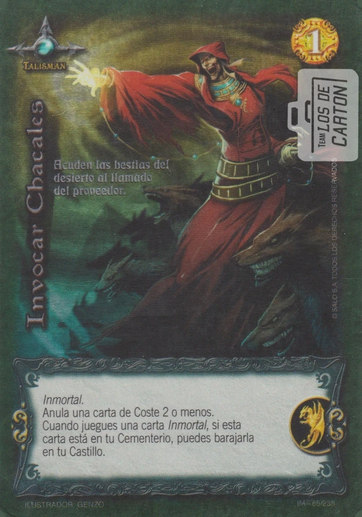 Invocar Chacales (IM) | Wiki Mitos y Leyendas | Fandom