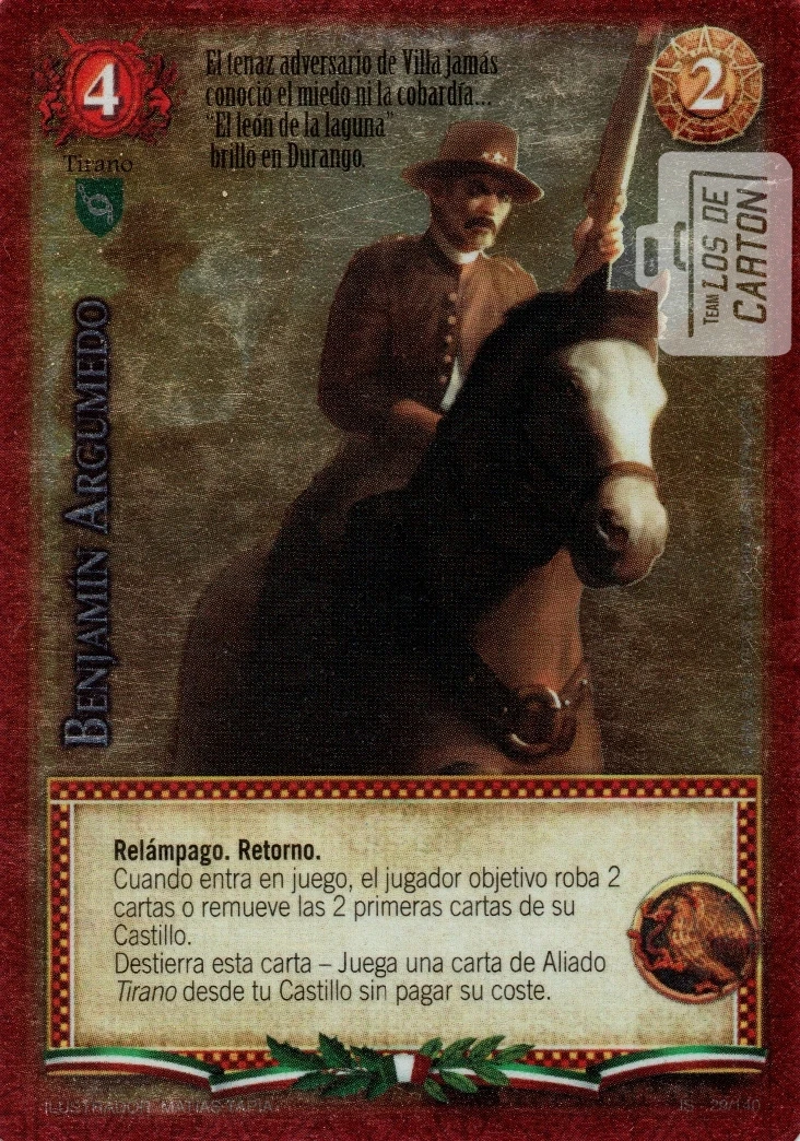 Benjamín Argumedo | Wiki Mitos y Leyendas | Fandom