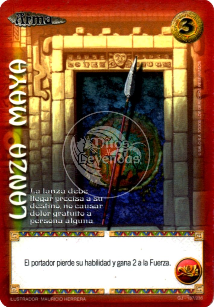 Lanza Maya | Wiki Mitos y Leyendas | Fandom