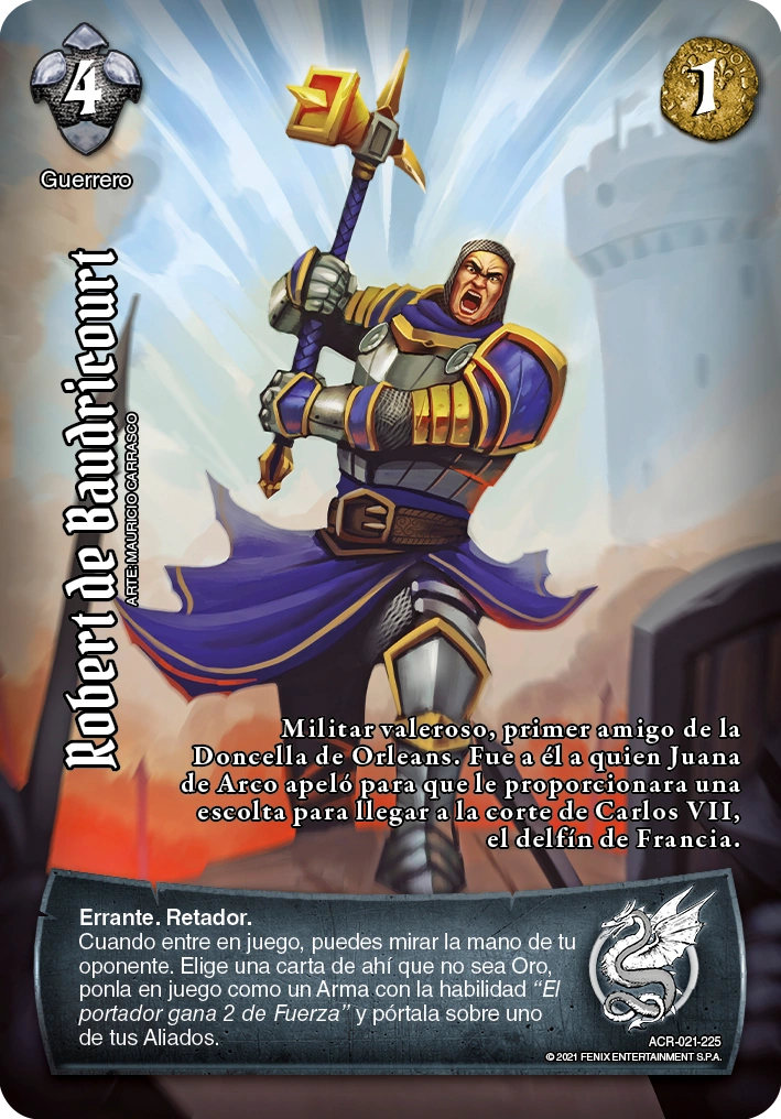 Robert de Baudricourt | Wiki Mitos y Leyendas | Fandom