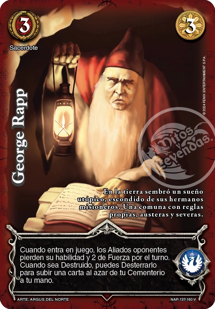 George Rapp | Wiki Mitos y Leyendas | Fandom