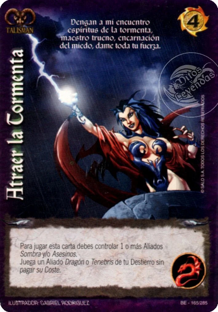 Atraer la Tormenta (BE) | Wiki Mitos y Leyendas | Fandom